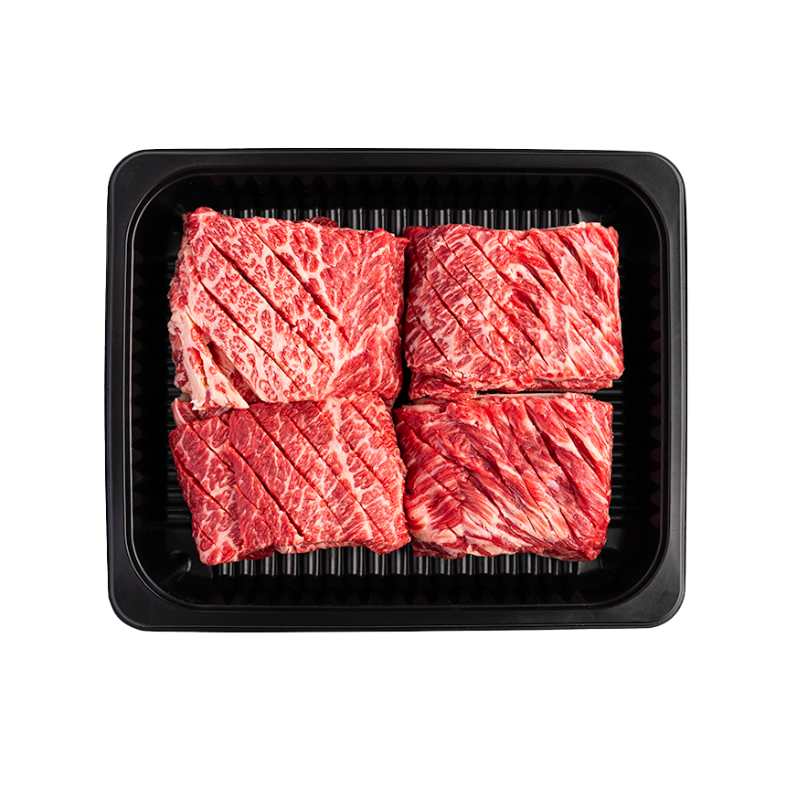 편갈비 鲜切花小排 PyeonGalbi 1kg - NZ Beef Short rib, Flatten - KBBQWorks