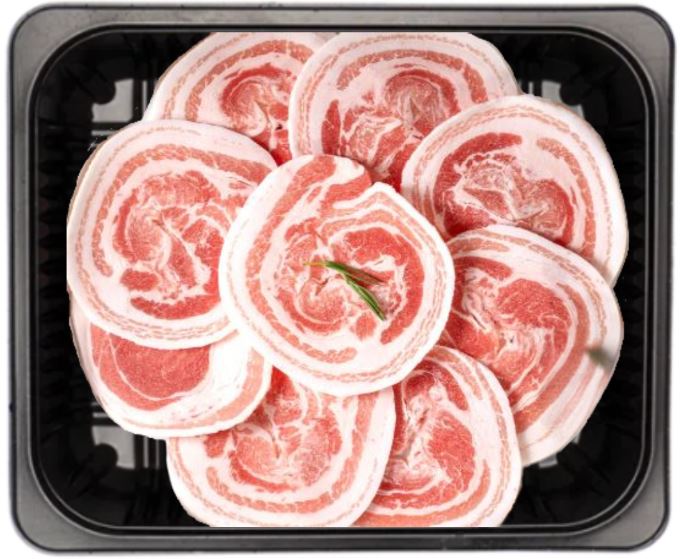 꽃대패삼겹 冷冻切片五花肉 Kkot Daepae SamGyeop 500g - NZ Pork Belly Skin Off Thin ...